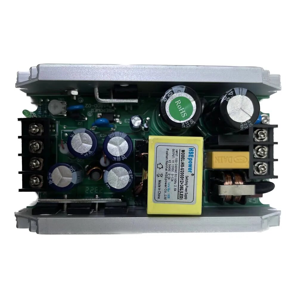 Сценический светодиодный светильник HSEpower HS-U200D12+36L(LED)