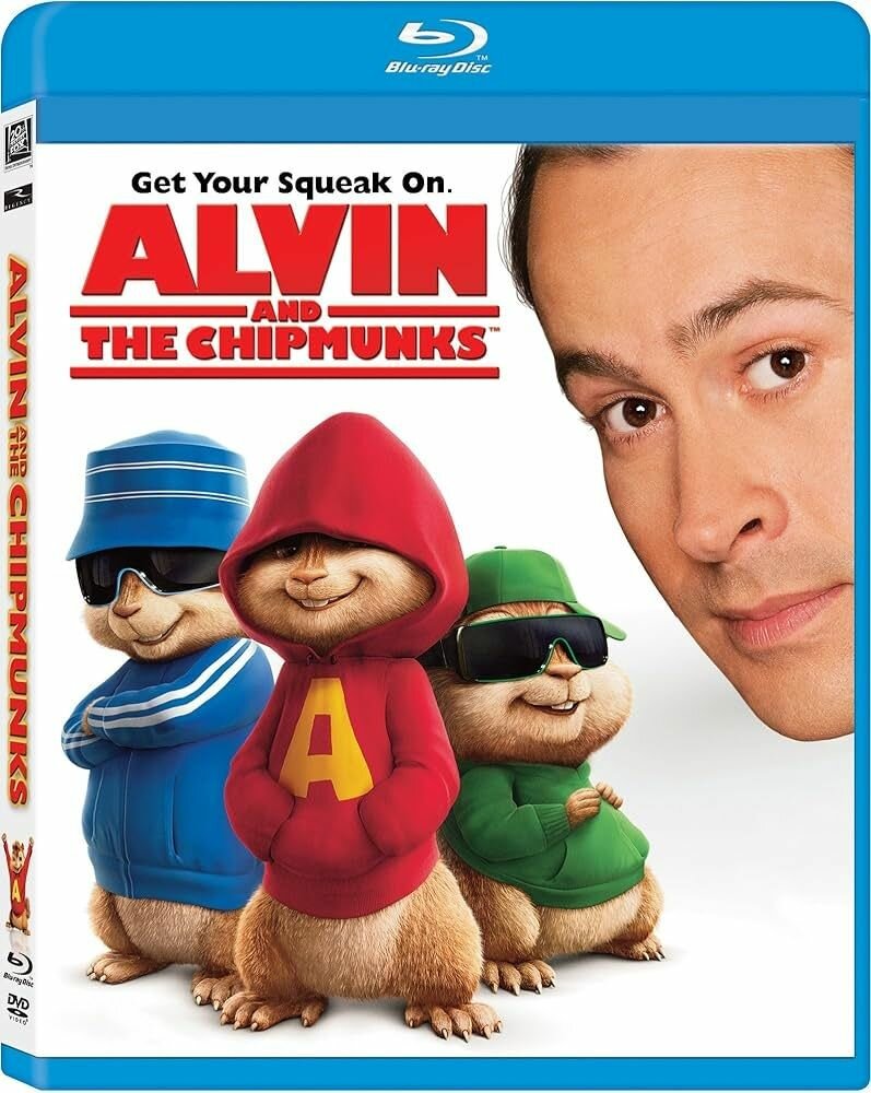 Элвин и бурундуки 1+2+3+4 Blu-ray (блю-рей)