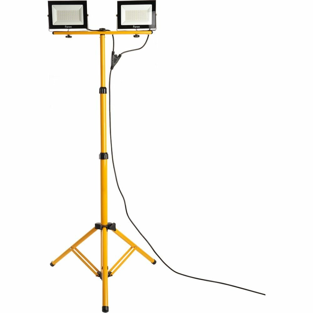 FERON Прожектор на штативе , 230W 6400К 220V черный IP65 LL-502 29567