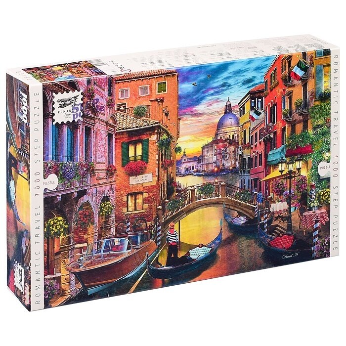 Пазлы Step Puzzle 1000 Венеция Romantic Travel (79158)