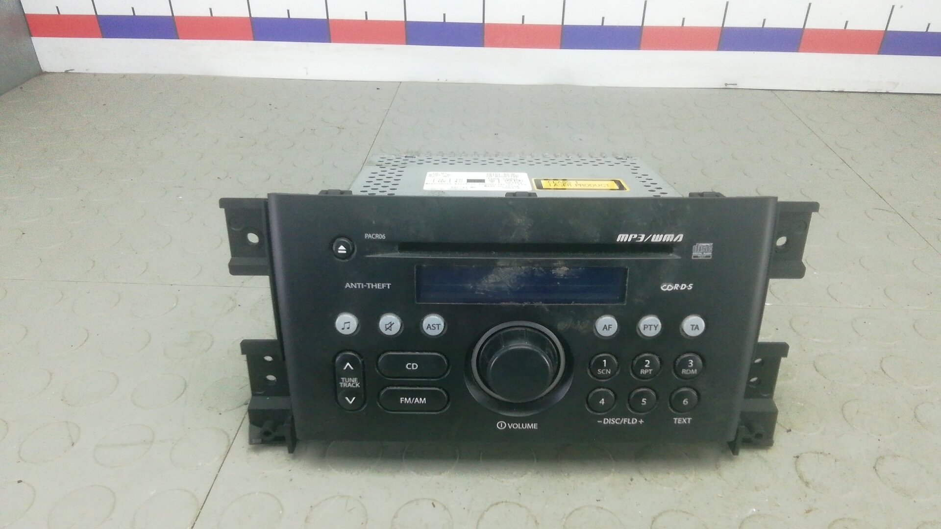 Магнитола SUZUKI GRAND VITARA 2, Номер 3910165JD