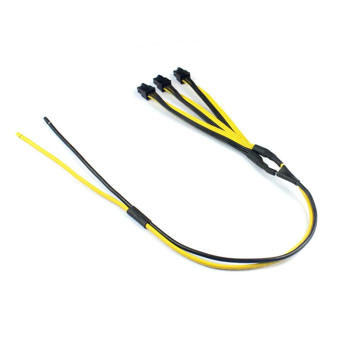 S7/S9 to Triple 3X PCI-E PCIe 6Pin Видеокарта PCI Express Разветвитель Кабель питания Провод 12AWG+18AWG для BTC Miner M