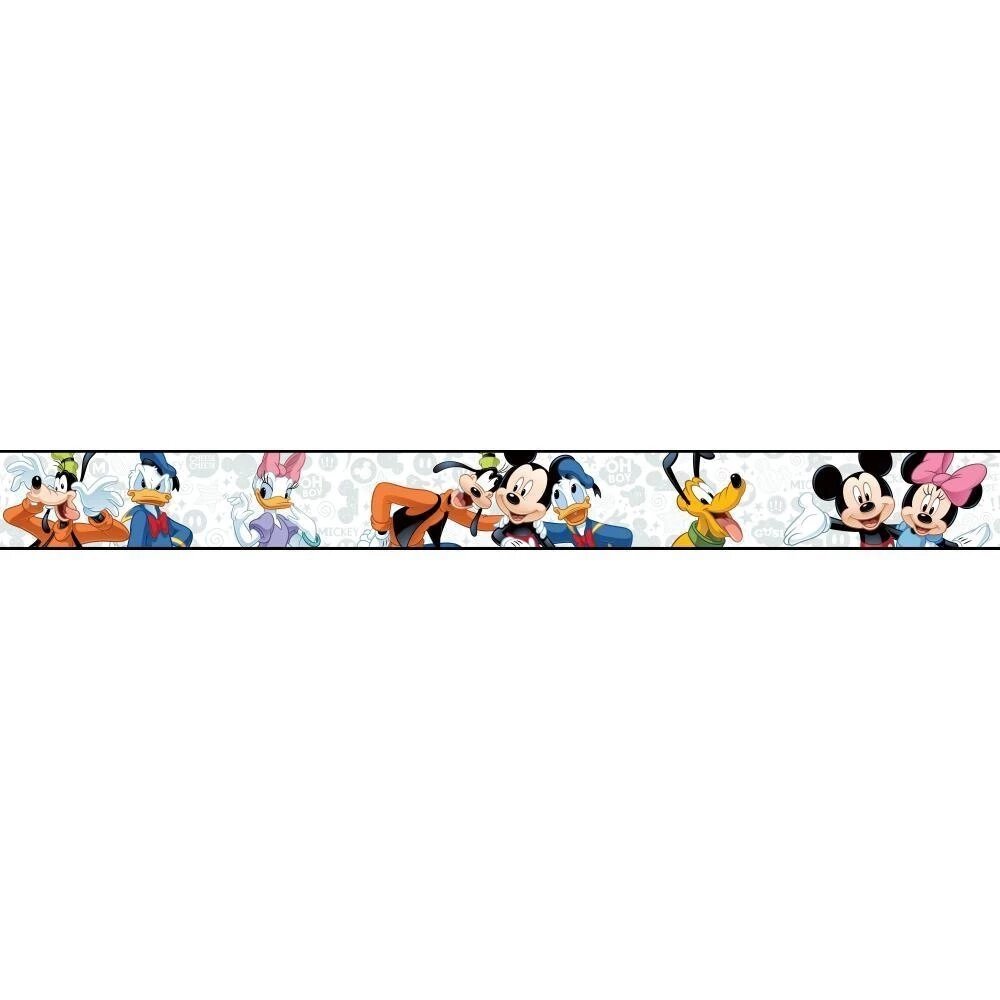 Обои York Collections Disney II DS7807BD E; 0,23x4,57 м. , Бумага Sure Strip , серый, серебристый