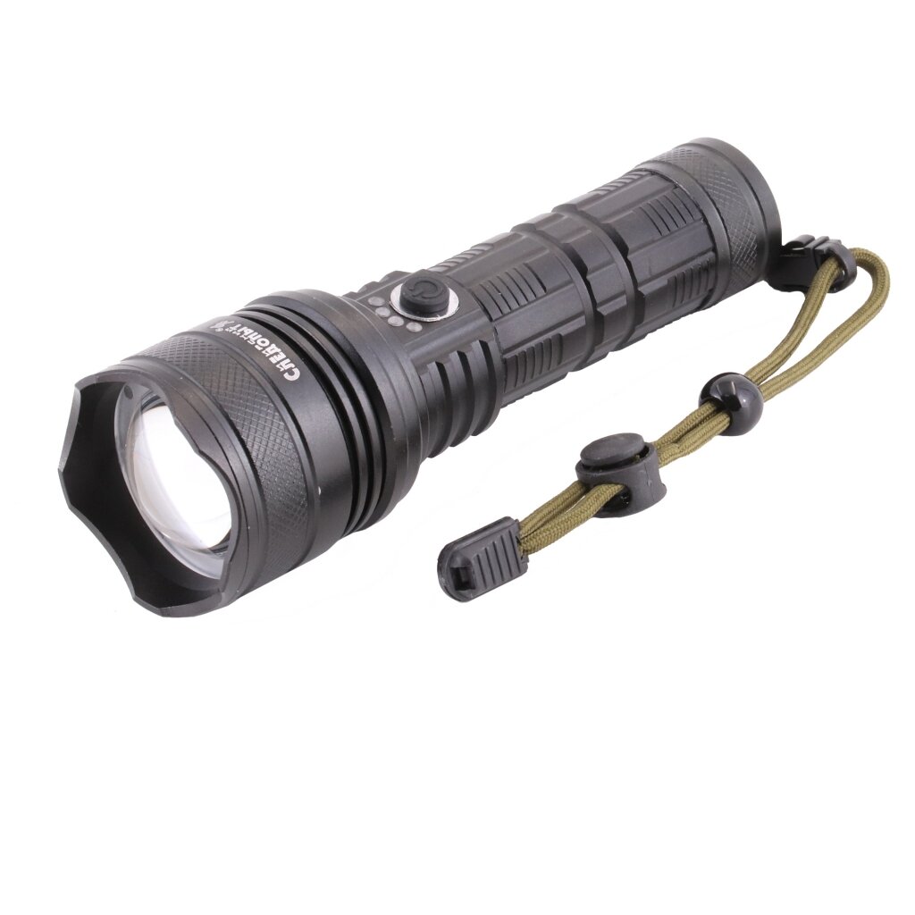 PF-PFL-L86 Фонарь ручной "сибирский следопыт-rocket", 1 LED, аккум. 220В