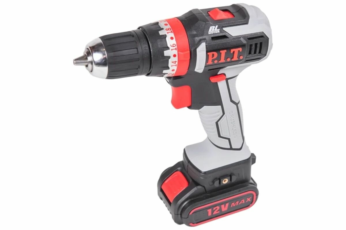 Бесщеточная дрель-шуруповерт P.I.T. PID03001-12M2/BL