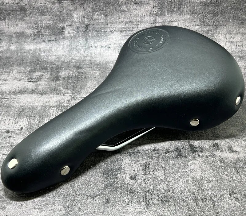 G09 велосипедное седло горный шоссейный велосипед винтажный Ретро велосипед коричневый искусственная кожа Весенняя подушка G09 black
