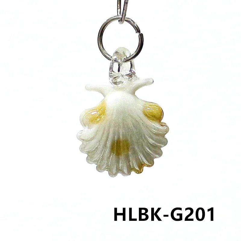 2 шт. стеклянные морские существа charms JSSMTLP