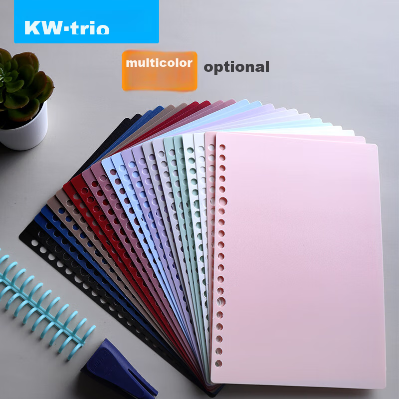 Kedeyou B5 Morandi Color Series Loose-Leaf Notebook Cover, Study Planner Notebook, Vintage Color Series Loose-Leaf Cover, Self-Made Frosted Cover