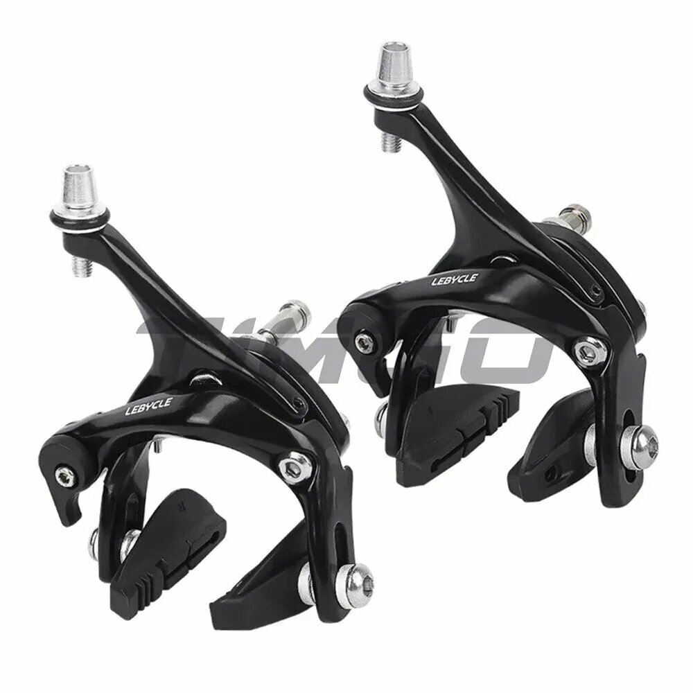 Тормоз клещевой, для шоссейного велосипеда, алюминиевый, черный