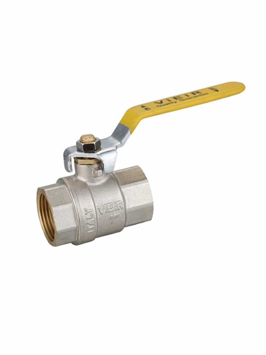Шаровой кран ViEiR VRQ212-02, для газа, муфтовое присоединение, латунь
