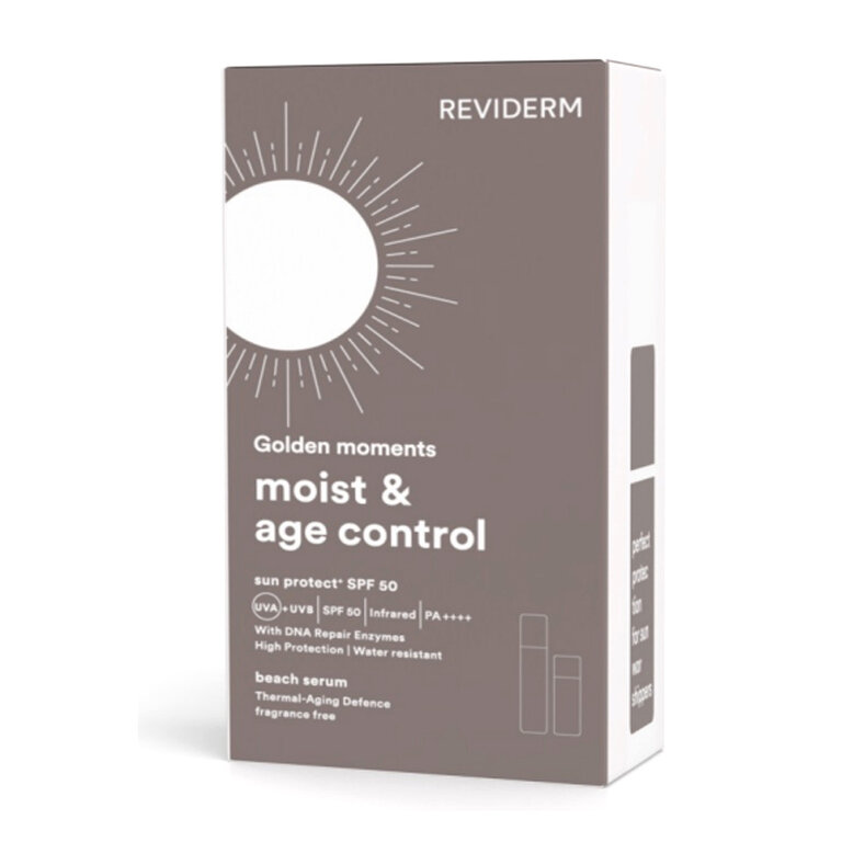 REVIDERM Golden Moments Moist & Age Control Набор Антивозрастной для защиты от солнца