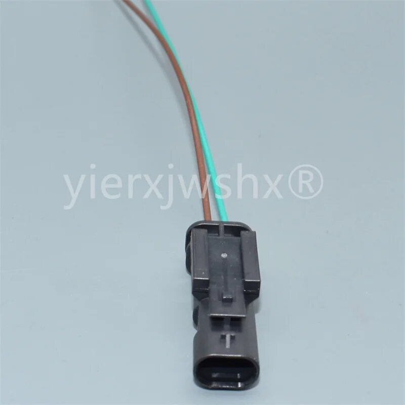 Разъем автомобильный 2P, 4F0973702, 1-1718643-1, черный