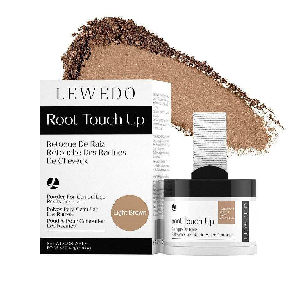 Пудра для волос тонирующая, загуститель от седины