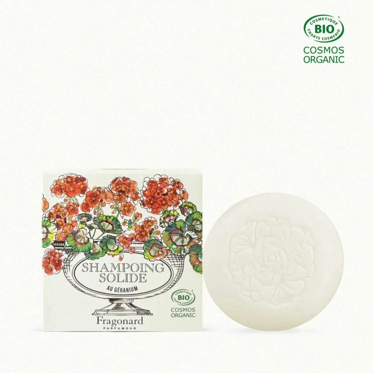 FRAGONARD Soins Essentiels Bio твердый шампунь 75 г