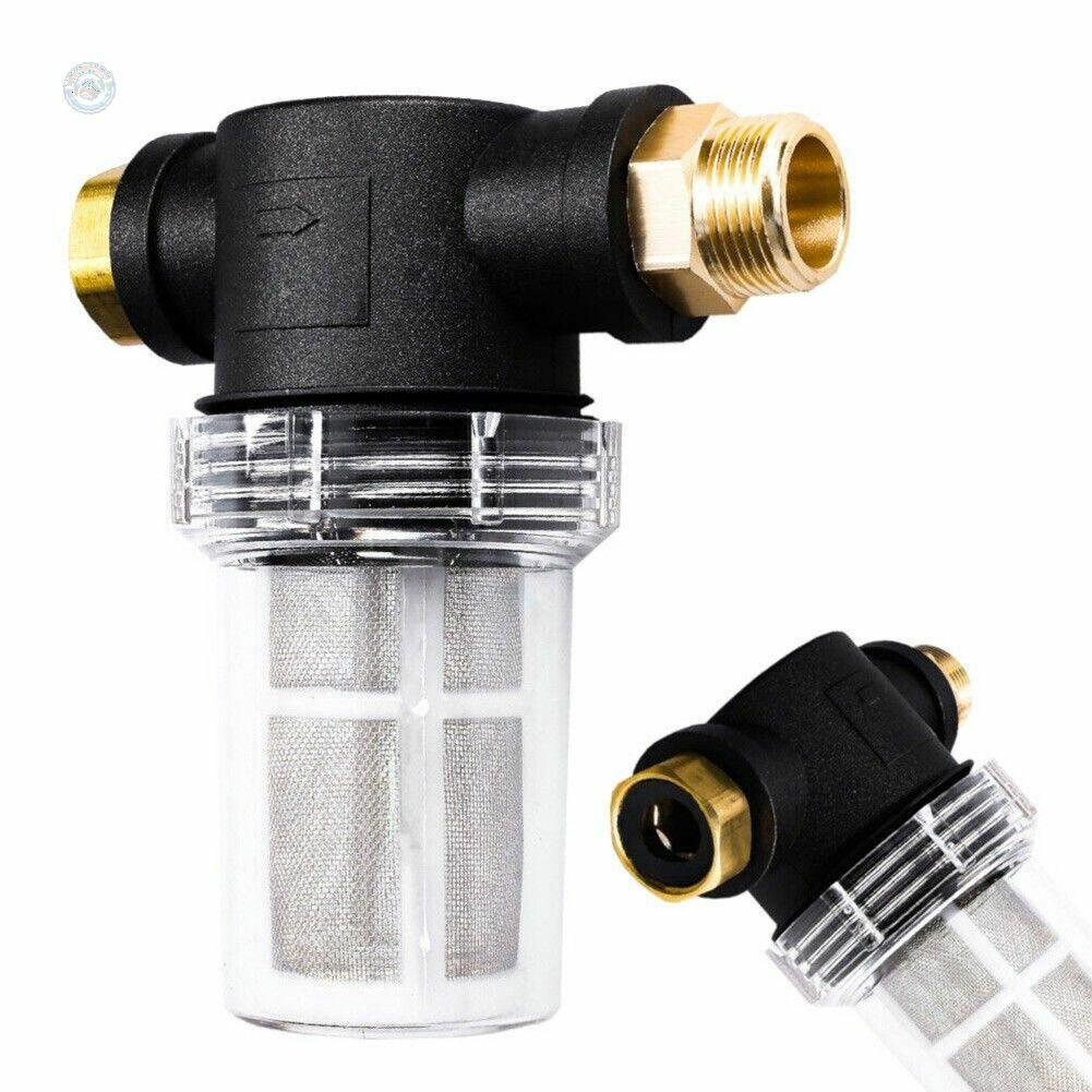 Фильтр для воды 3/4 дюйма, защита насоса мойки высокого давления от песка и ржавчины, съемный промываемый