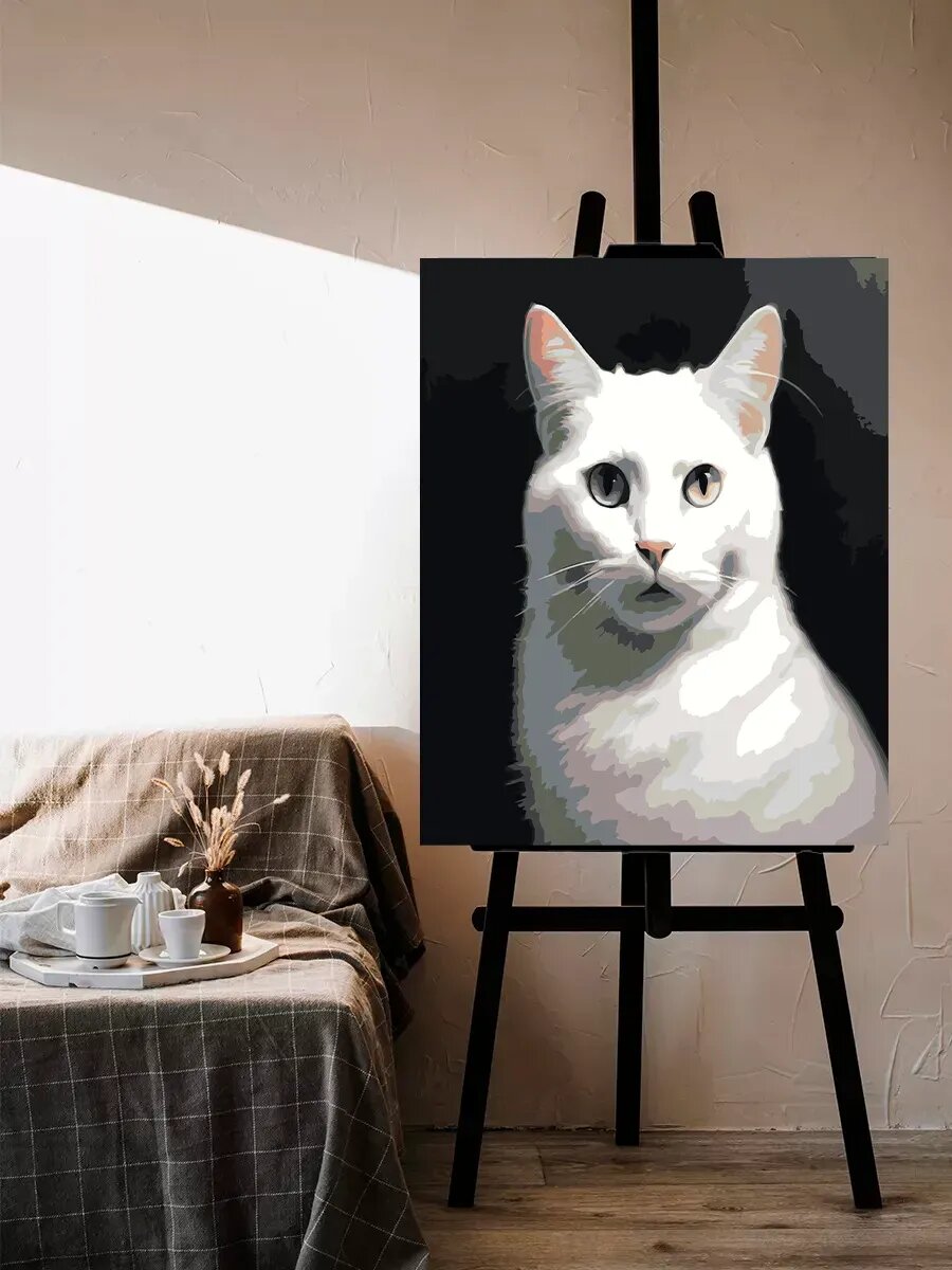 Картина по номерам Кот