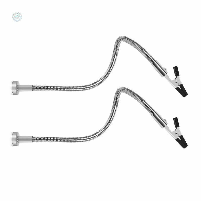 Магнитный гибкий держатель платы для пайки, комплект 2 шт, стальной подвижный конструктор-фиксатор для печатных плат, лабораторный зажим для электроники и ремонта