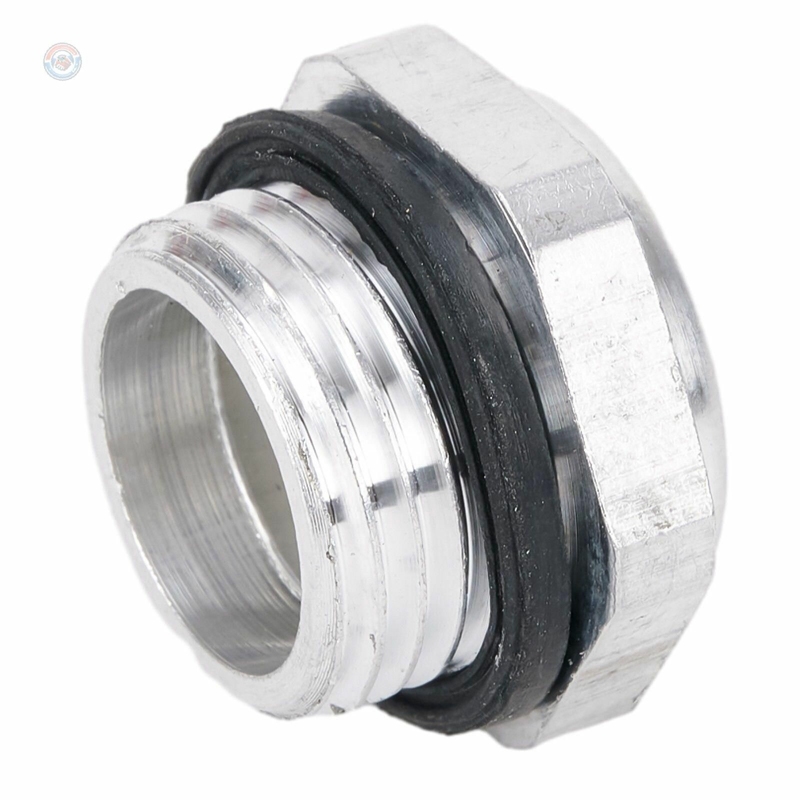 Смотровое стекло указателя уровня масла для воздушного компрессора, алюминиевый корпус 1/2 дюйма наружная резьба, закалённое стекло, маслоуровень для гидравлики и редуктора