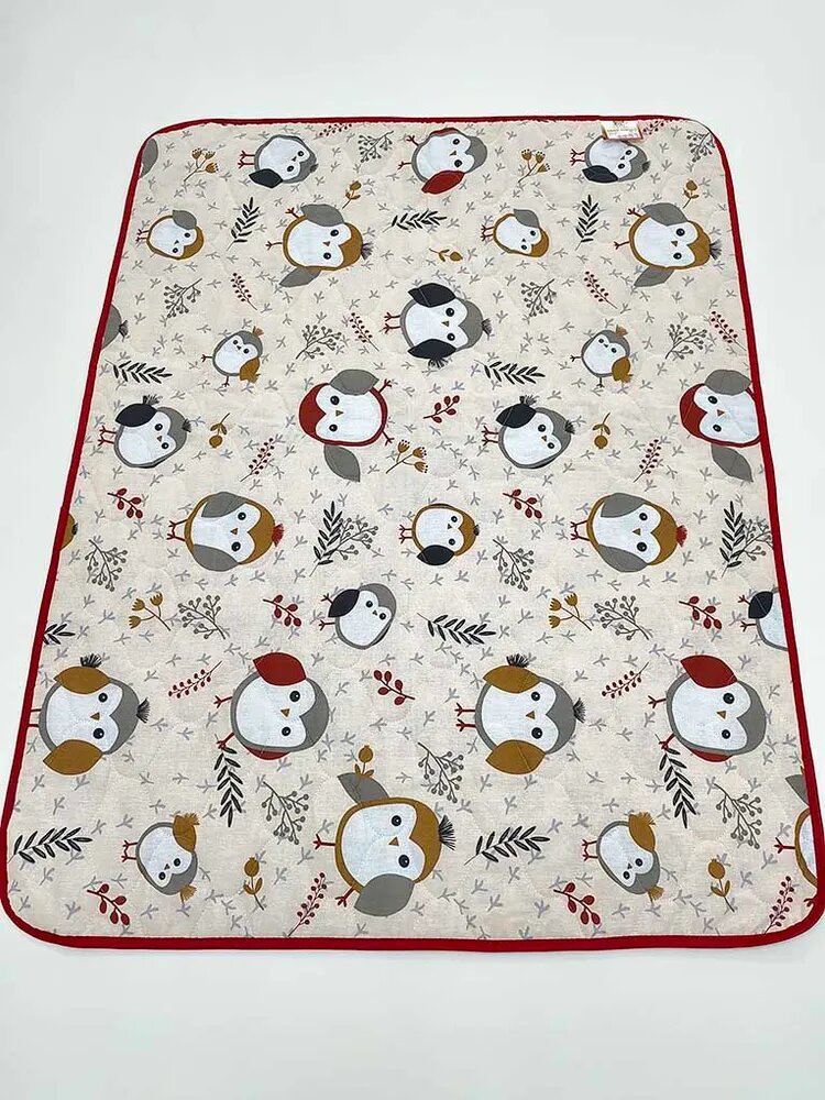 Одеяло детское 110х140 см "Мечта"синтепоновое от Валетекс в ткани бязь футбол на желтом