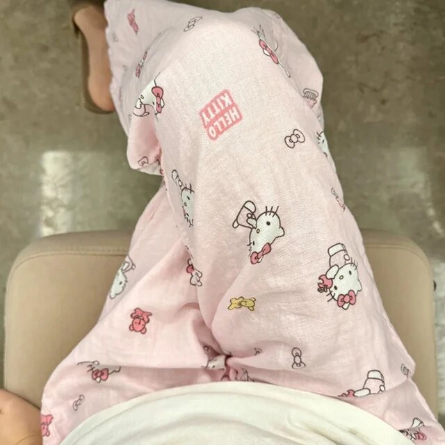 MINISO Sanrio Hello Kitty хлопковые брюки