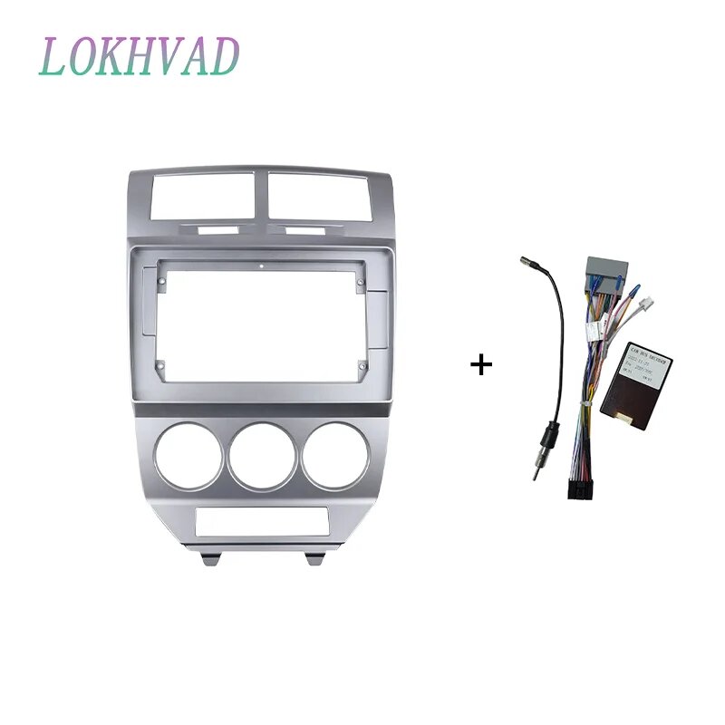 Рамка автомобильного радио для DODGE CALIBER 2007-2010 10,1-дюймовый аудиоплеер Android, комплект отделки крепления на приборной панели, GPS, DVD, стерео панель, frame wire, 10.1 inch