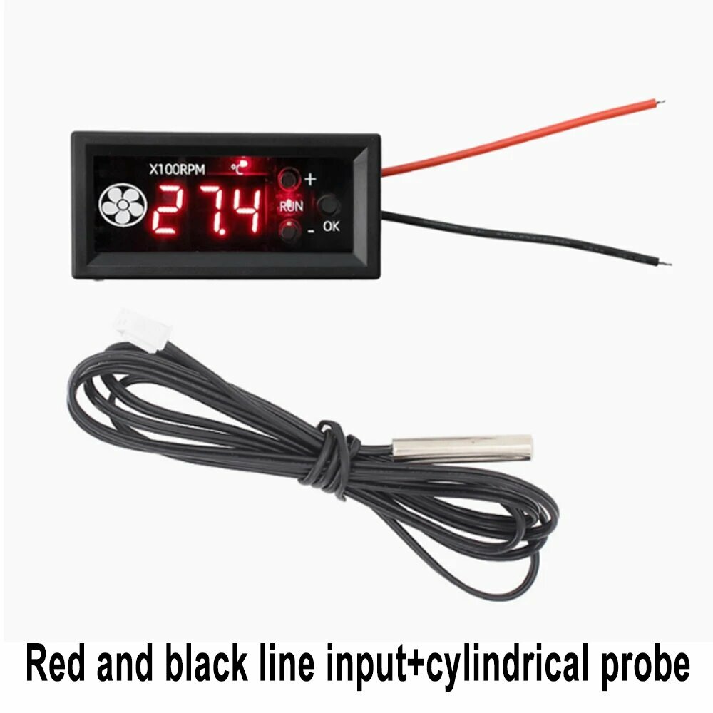 Diymore 4-проводной ШИМ-контроллер температуры вентилятора 12В 3А C