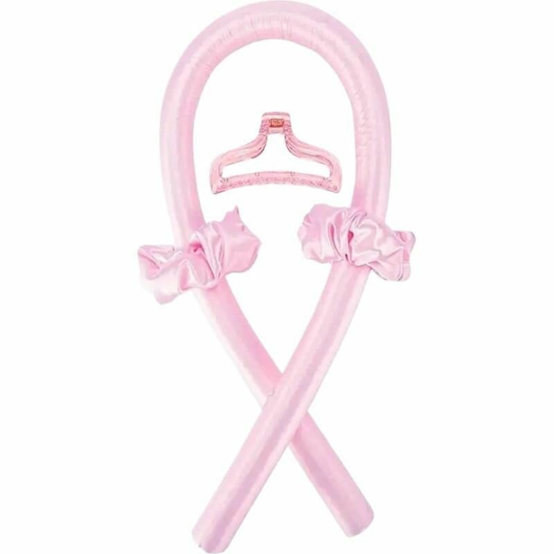 Бигуди для волос для объема, мягкий комплект для укладки волос с крабиком, фиолетовые