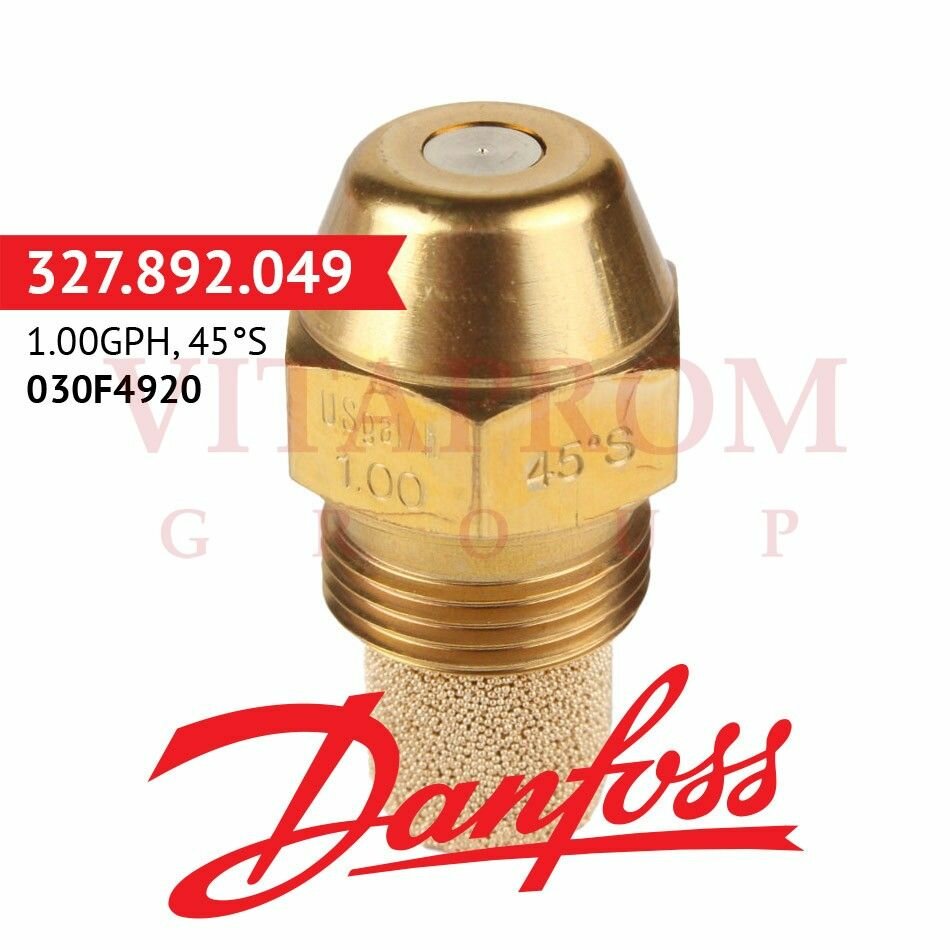 Форсунка Danfoss 1.00GPH, 45S, 030F4920 — фото 1
