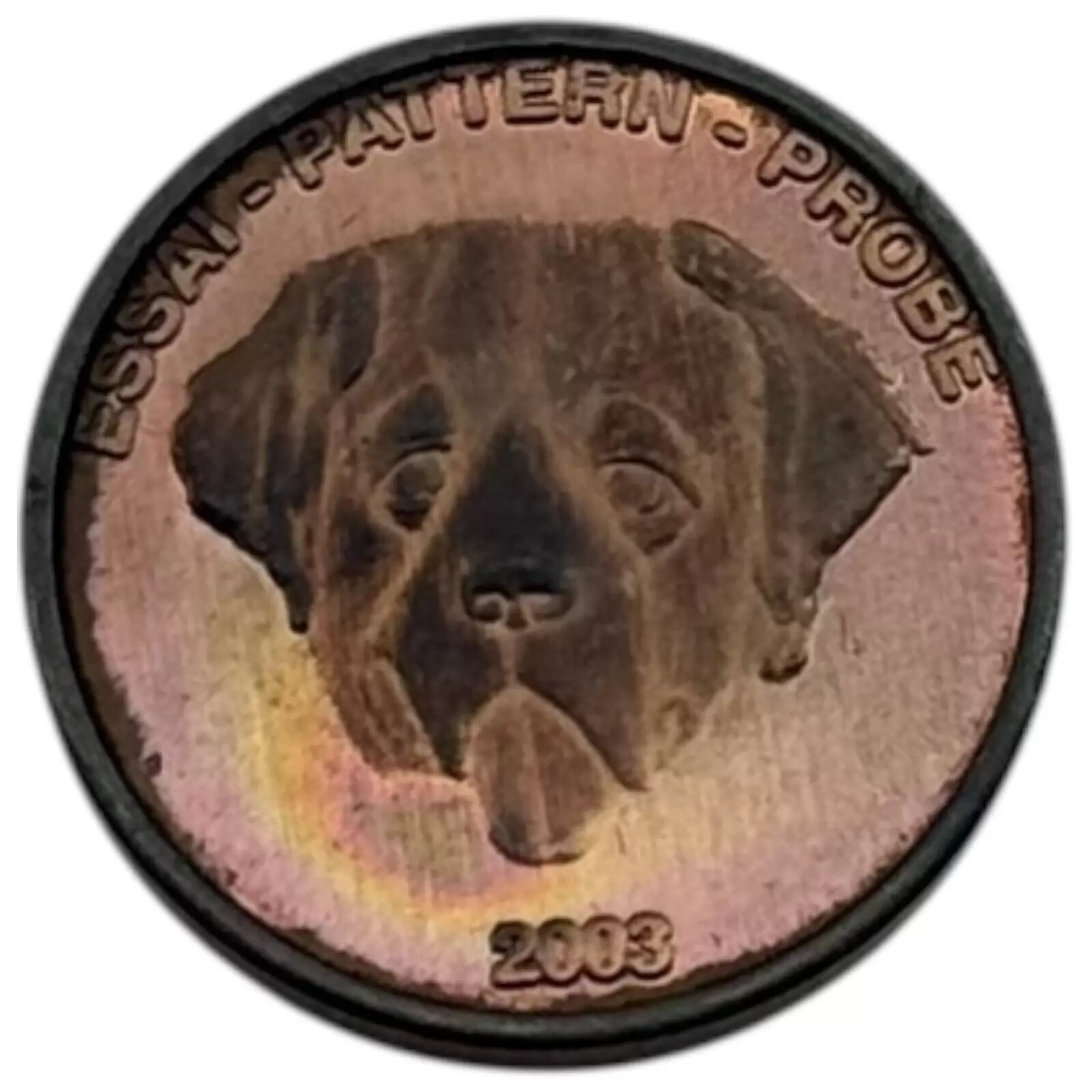 Швейцария 1 евроцент (Europ Ceros) 2003 г. (Проба)