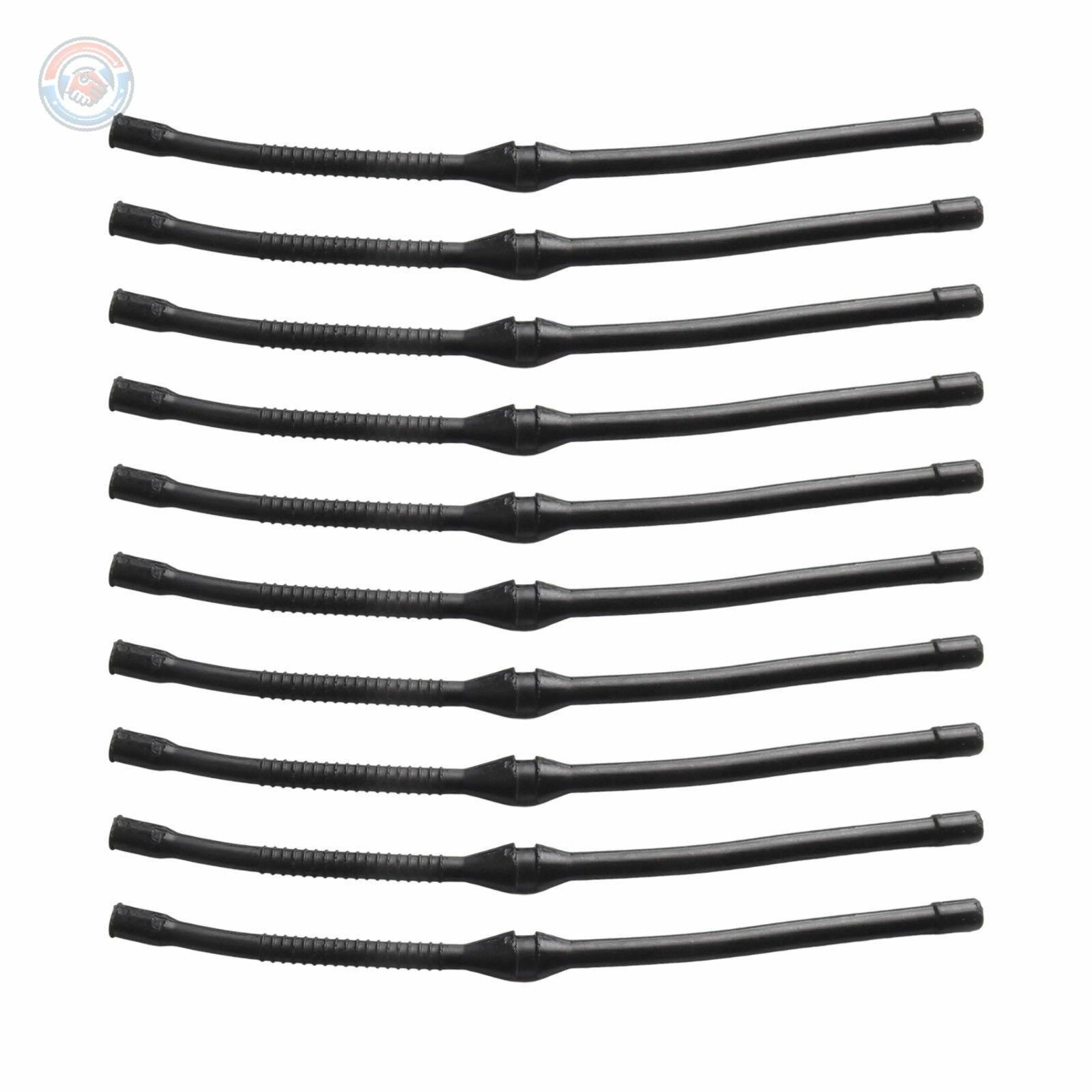 Топливные шланги для бензопилы 4500 5200 5800, комплект 10 шт, прочные пластиковые шланги для китайских пил 45cc 52cc 58cc, запчасти для ремонта бензоинструмента