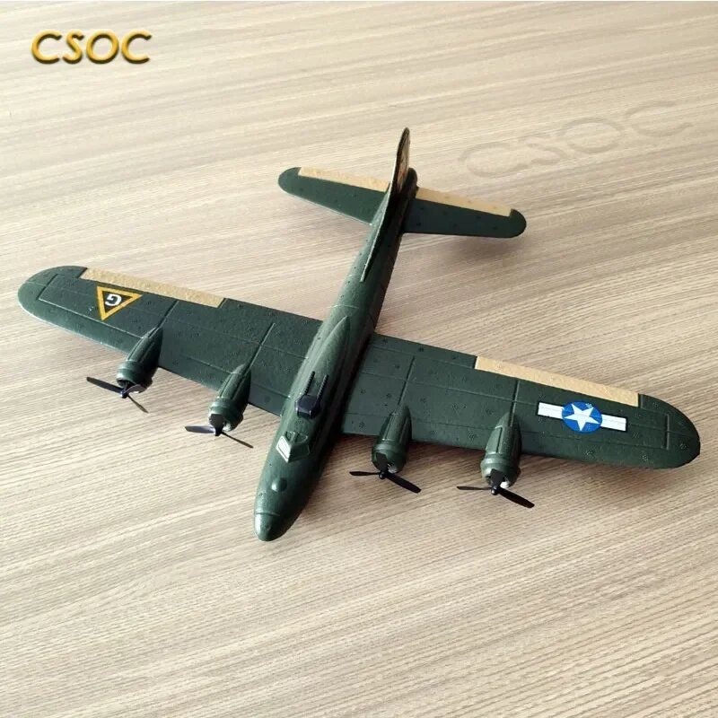 Радиоуправляемый самолет CSOC B17 B16 F22 из пенопласта with light