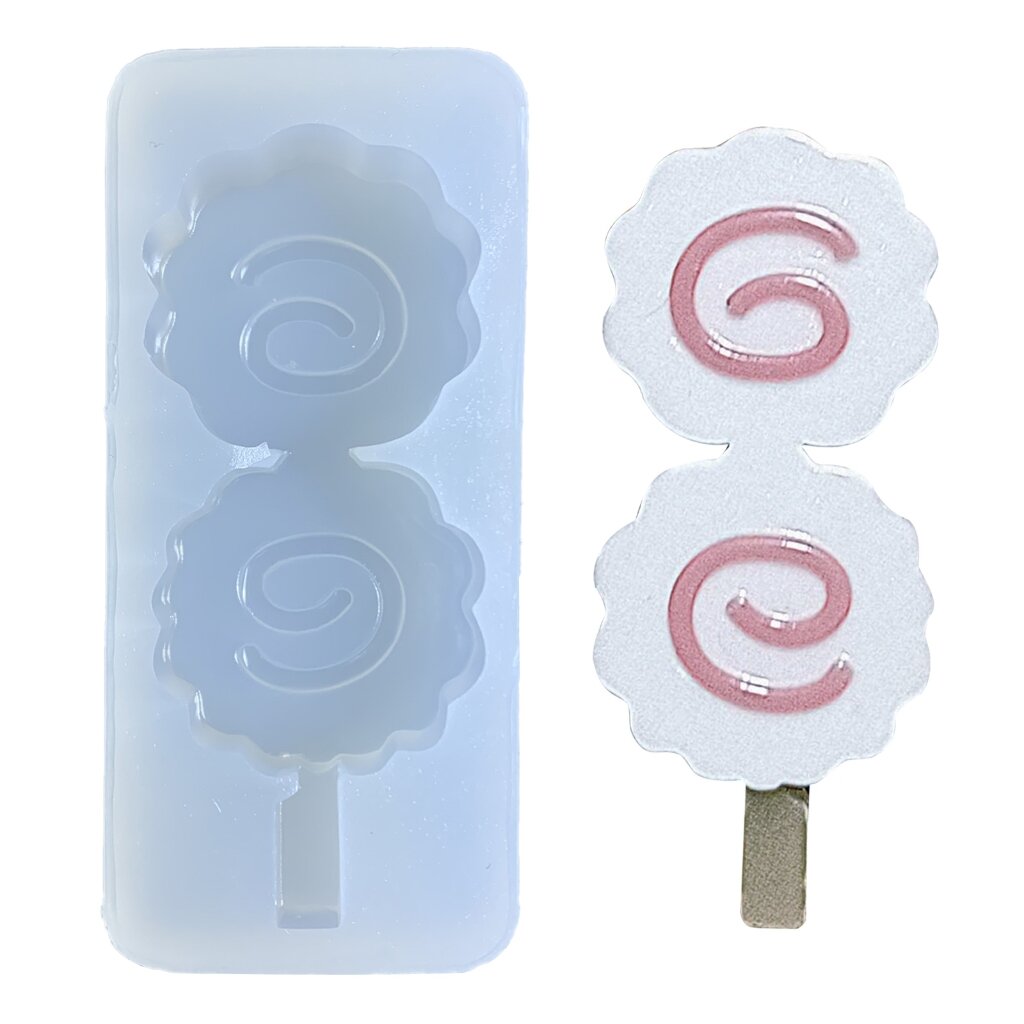 Переплеск рыбного торта Клавичный матч Силиконовый эпоксидный колье с плесенью