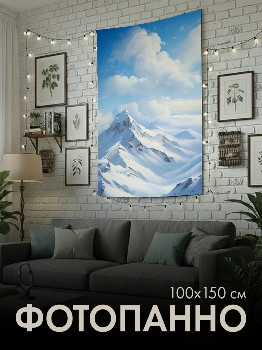 Панно тканевое PrintyFull / 100x150 см / картина маслом