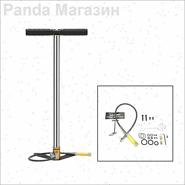 300bar 30mpa 4500psi Компрессор для винтовок 3-ступенчатый насос PCP, серебристый