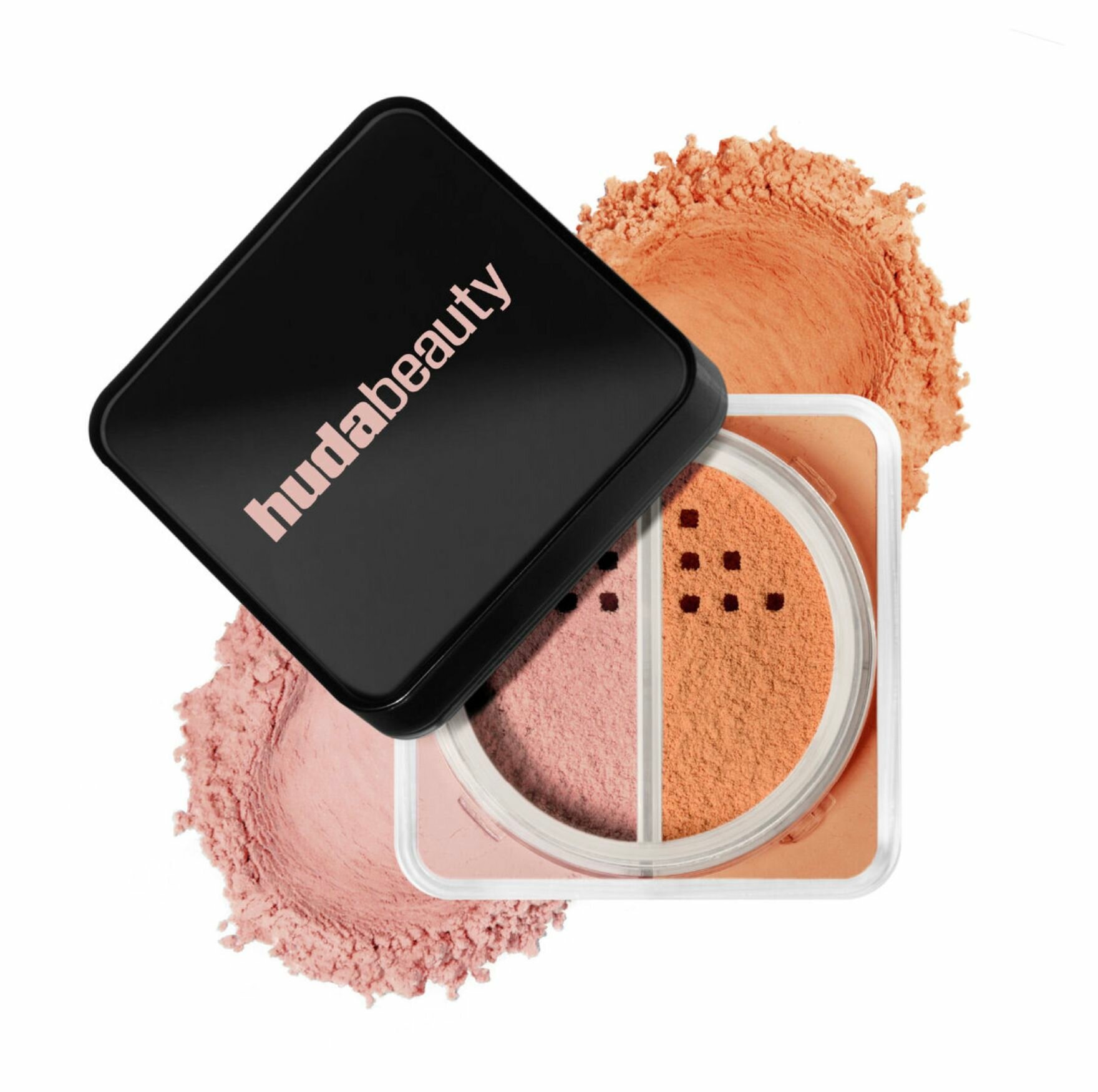 HUDA BEAUTY Рассыпчатая пудра для лица Easy Bake Duo (Pink Pumpkin) 2x6,5 г