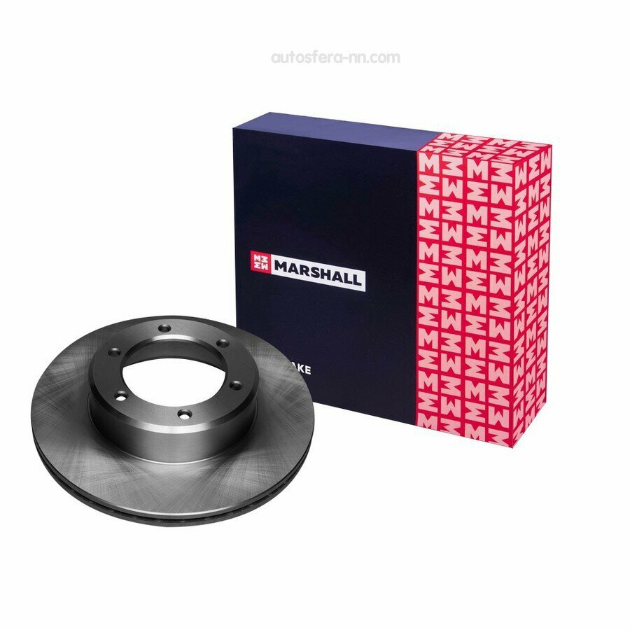 MARSHALL M2001037 Тормозной диск передн. Great Wall Deer G5 05- / Safe 03-; Toyota Hilux 97- (M2001037)