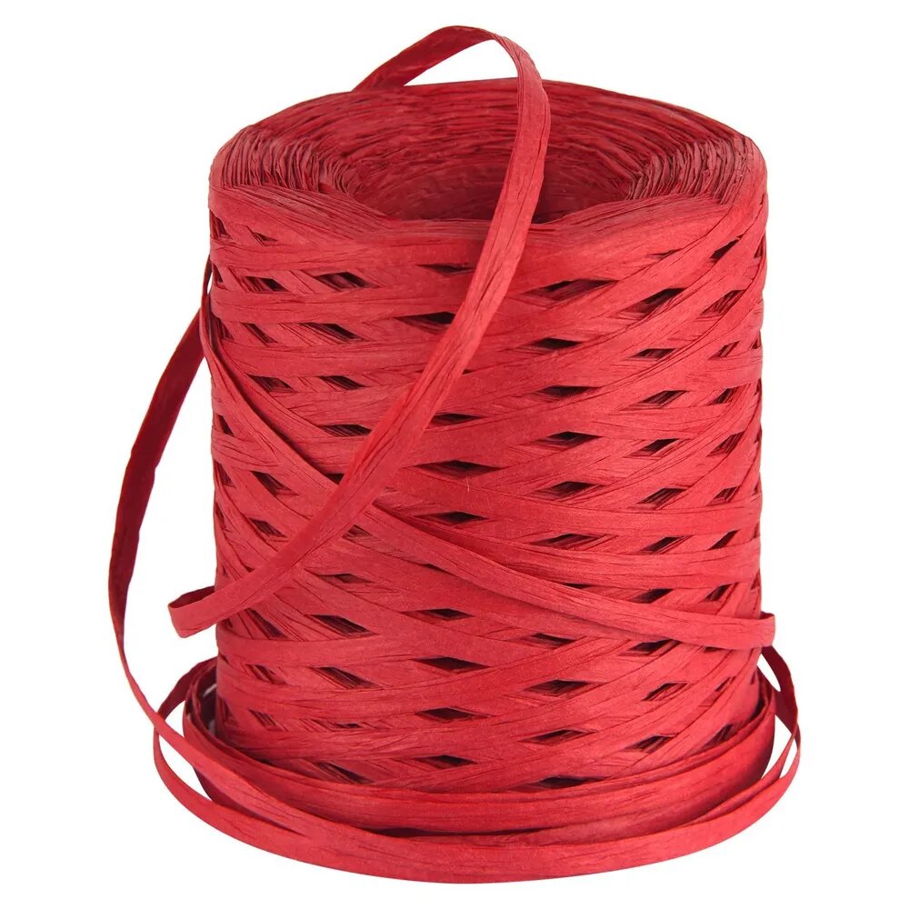 Лента из рафии для упаковки подарков, 200 метров для вязания крючком, упаковочная бумага, шпагат, украшения своими руками