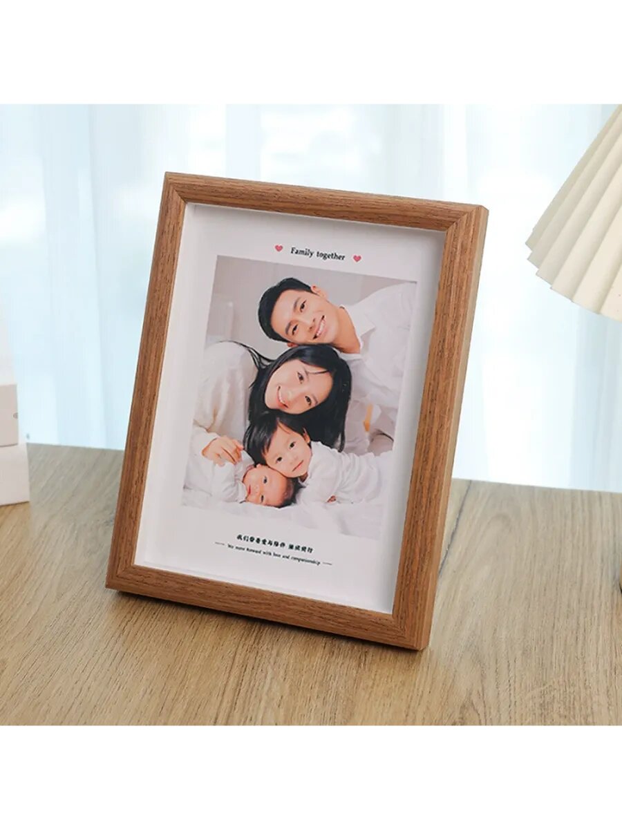 Рамка для теста 7 дюймов, памятное фото, орех