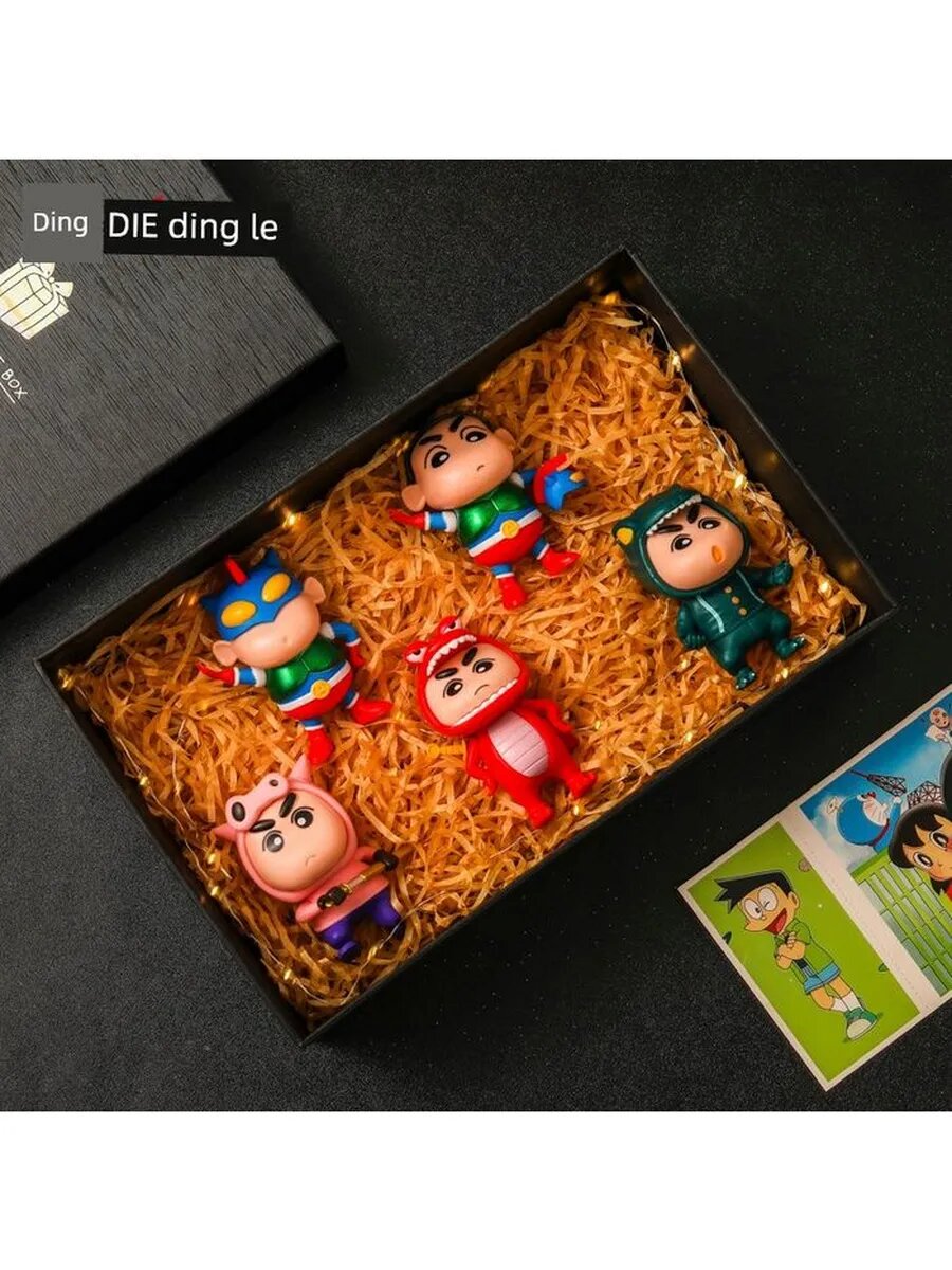 Фигурка Shin-Chan динамичная (8 см, подарочная коробка)