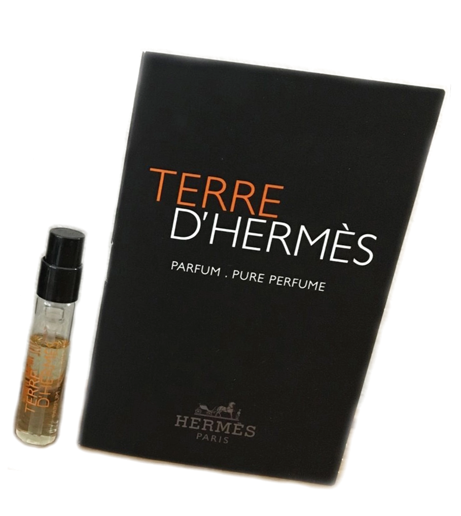 Мужские духи Гермес Терре Д Гермес парфюм 2 мл миниатюра - Hermes Terre D Hermes De Parfum пробник