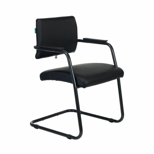 Кресло Бюрократ CH-271N-V, на полозьях, эко. кожа, черный [ch-271n-v/black]