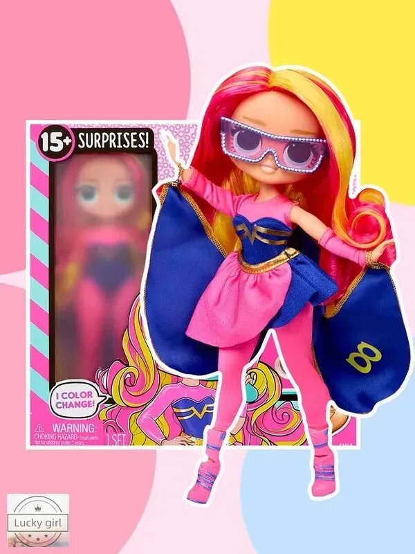 Шпионы Кукла, ОМГ ЛОЛ Superhero Eye Spy Series Сабрина Скай