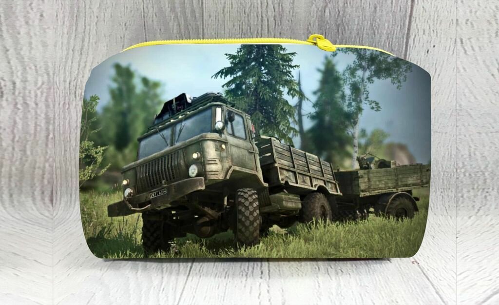 Пенал мягкий горизонтальный Spintires, Спинтайрес №8
