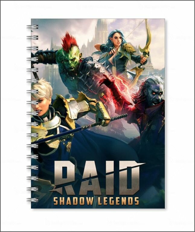 Тетрадь Raid: Shadow Legends, Рейд: Шедоу Ледженс, Рейд: Легенды Теней №9, А6