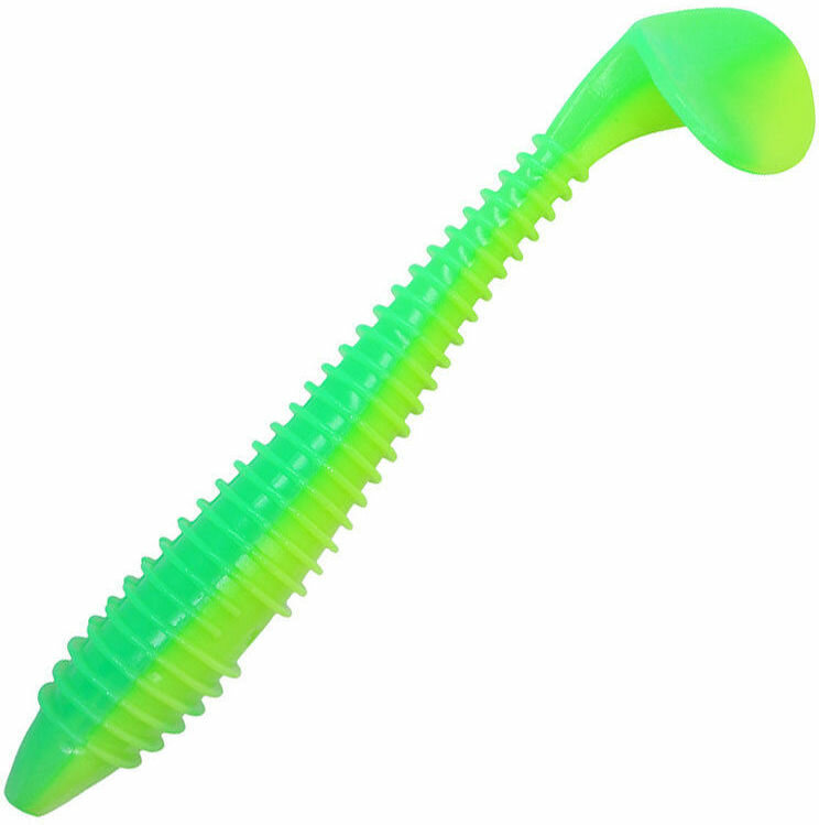 Виброхвост Kosadaka WAVE IMPACT FAT 175, блистер 3шт, цвет YFG