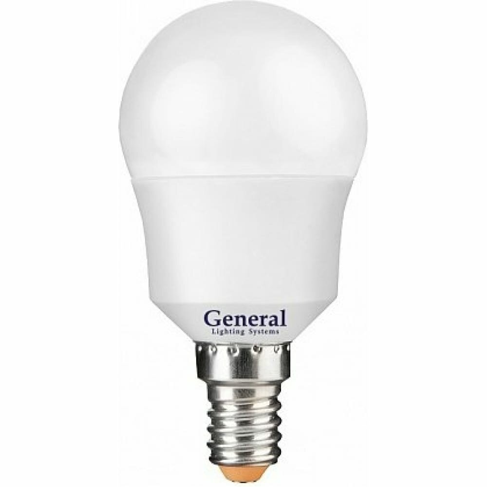 Светодиодная лампа General Lighting Systems GLDEN-G45F-B-7-230-E14-4000