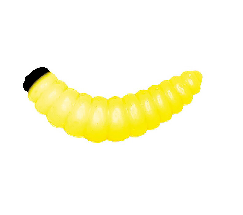 Мягкая приманка LureMax WOOD WORM 1'/3,75 см, LSW1-001 Chartreuse (10 шт.)