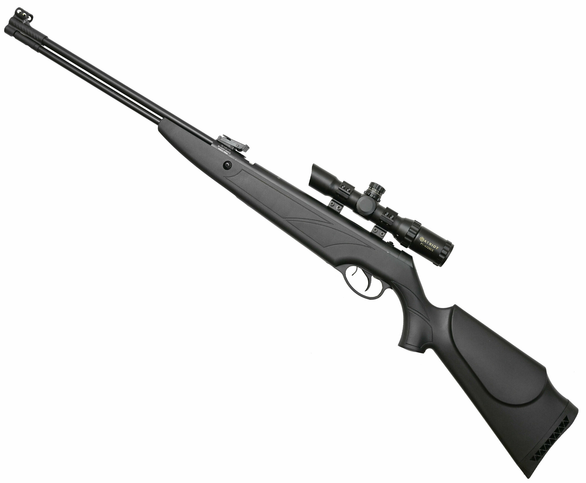 Пневматическая винтовка Ekol Major-F ES450 4.5 мм (3 Дж, черный, подствольный взвод)