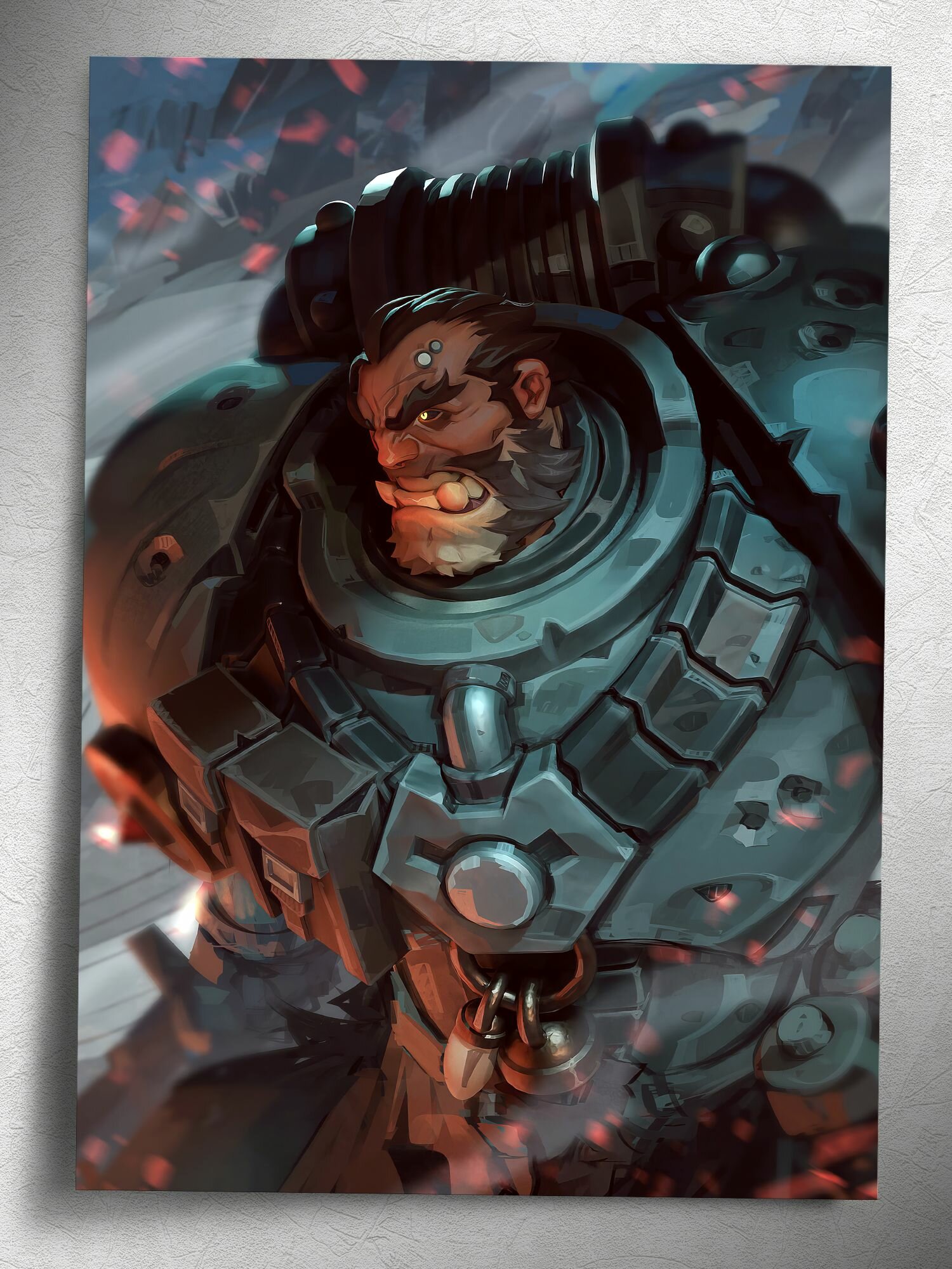 Постер: Из ордена Космических Волков (Вархаммер 40000, Warhammer)