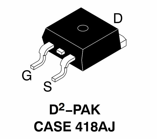 Микросхема FCB260N65S3 N-Channel MOSFET 650V 12A D2−PAK